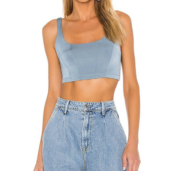Free People | Tops | Free People Intimately Sky Blue Be Cool So Radiant ...